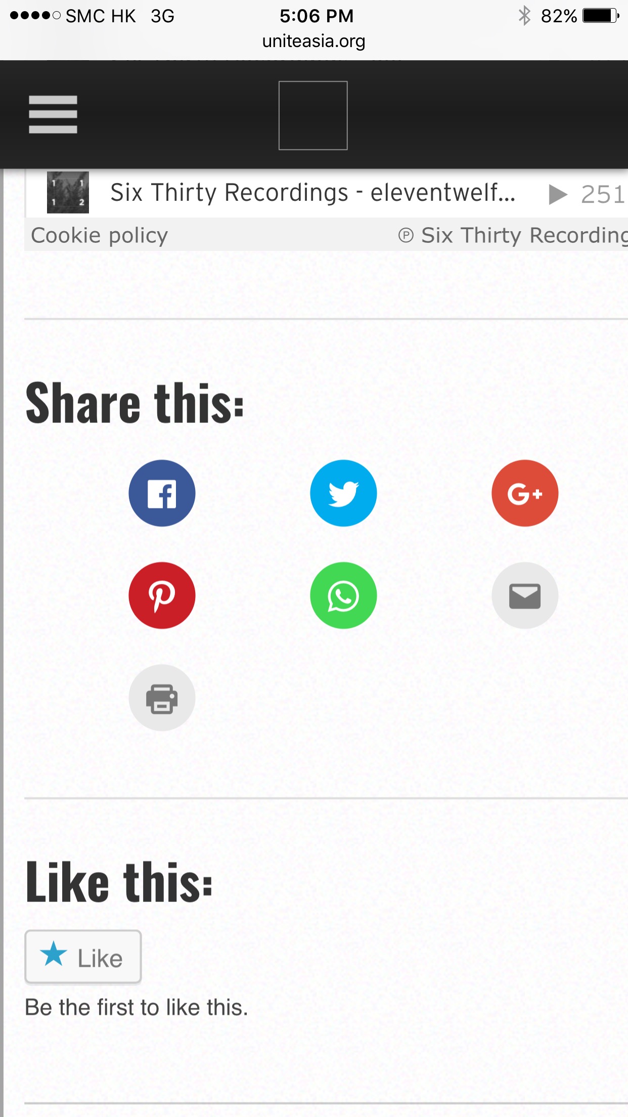 New share buttons updated! Including whatsapp! - Unite Asia