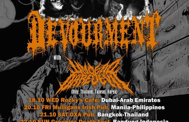 Brutal death metal band Devourment announce Asian tour - Unite Asia