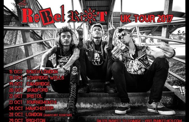 UK friends - Myanmar punk band The Rebel Riot are touring in your neck ...