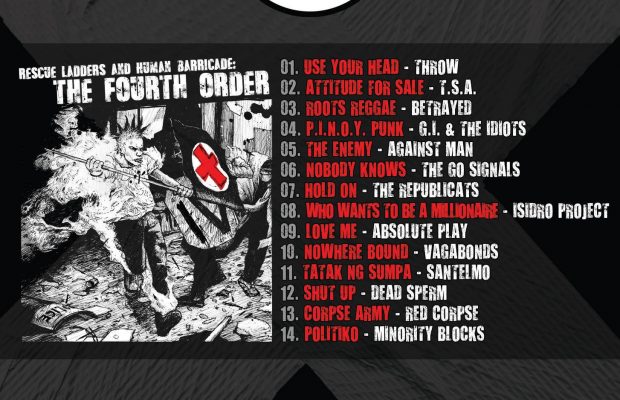 Pinoy punk rock compilation Twisted Red Cross 18 - The Fourth Order out ...