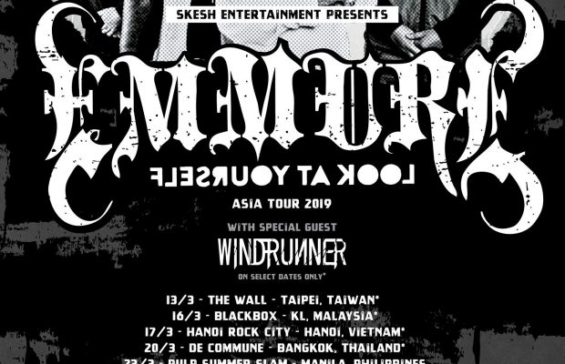 Emmure Announce Asia Tourdates - Unite Asia