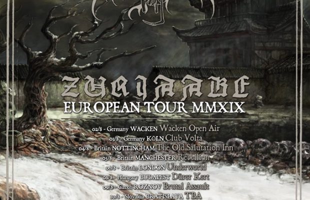 Chinese Black Metal Band Zuriaake Announce European Tourdates - Unite Asia