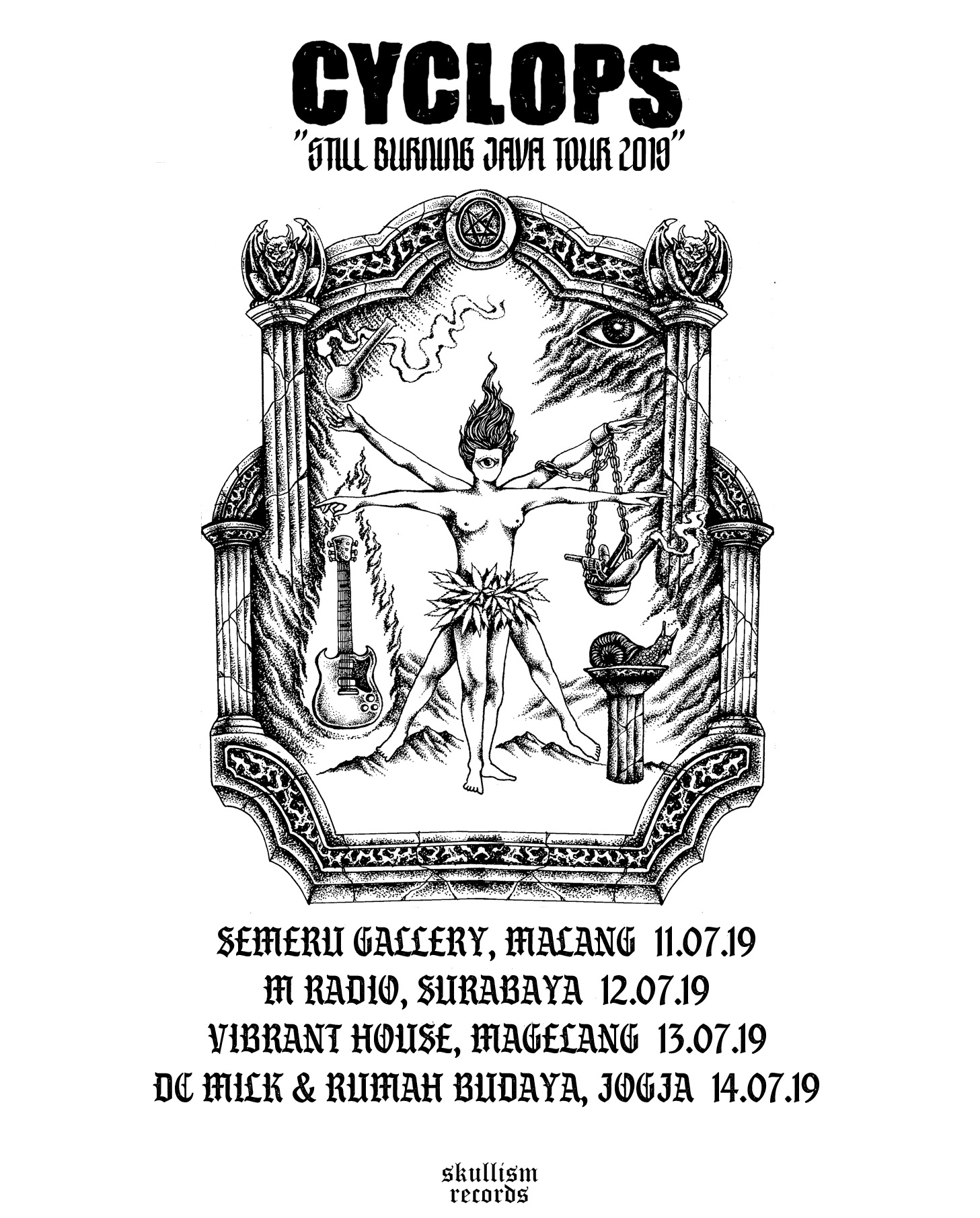 Bali Sludge/Doom Metal Band CYCLOPS Announce Java Tour Dates - Unite Asia