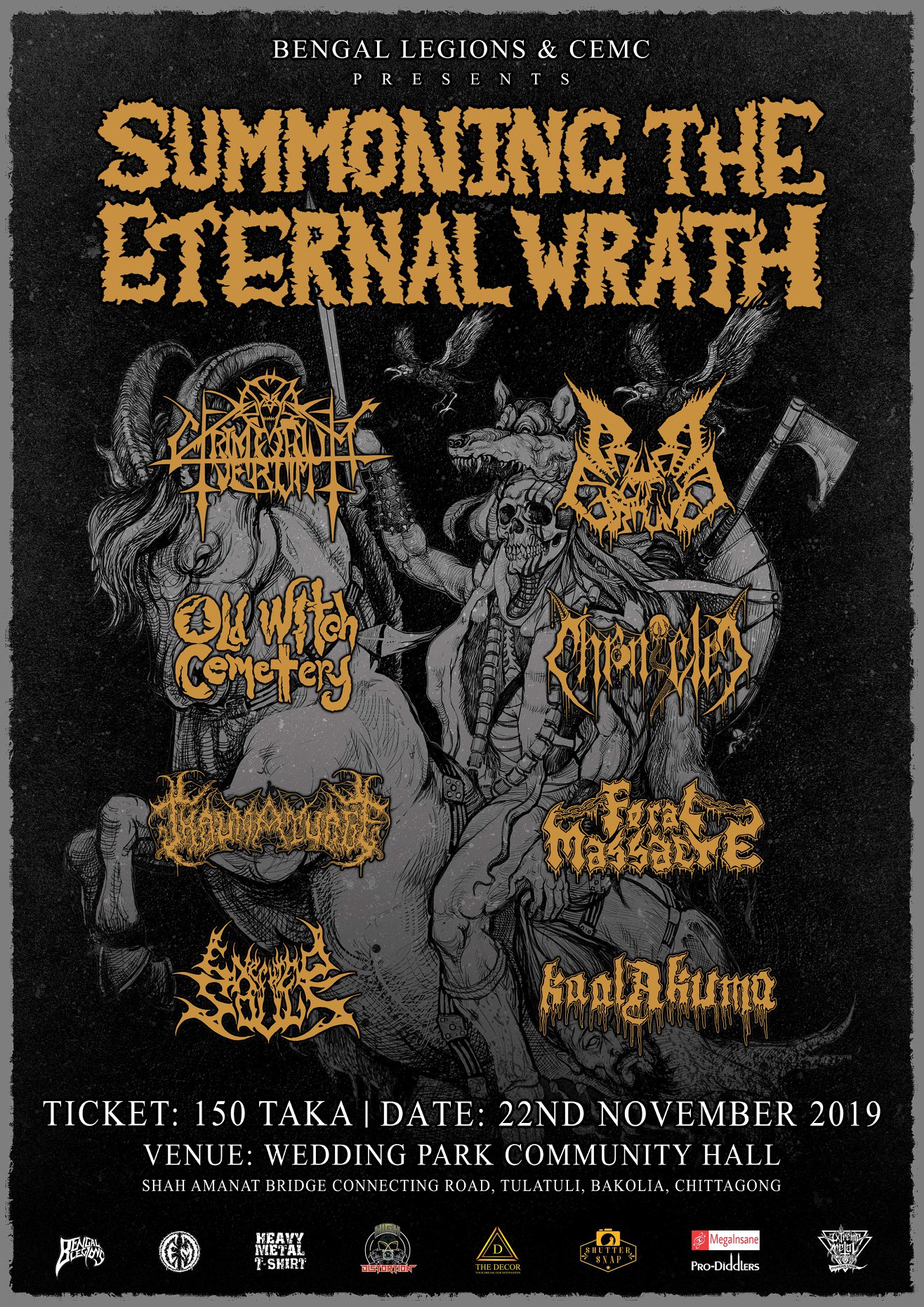 Bangladesh Metal Festival - Summoning The Eternal Wrath - Announce ...