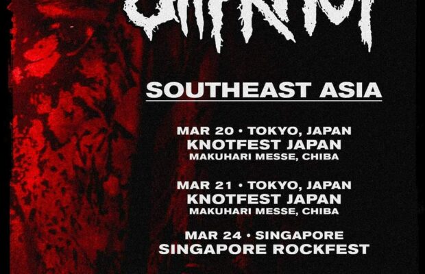 Slipknot Announce Asian Tourdates - Unite Asia