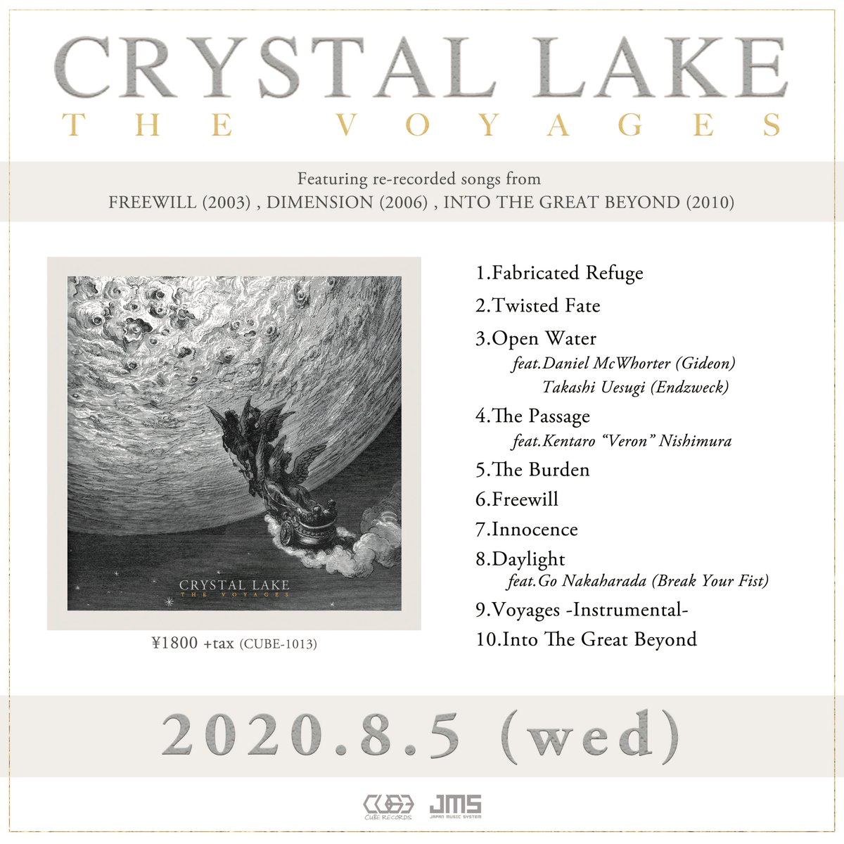 Crystal Lake Announce New Release Featuring Re-Recorded Material From ...