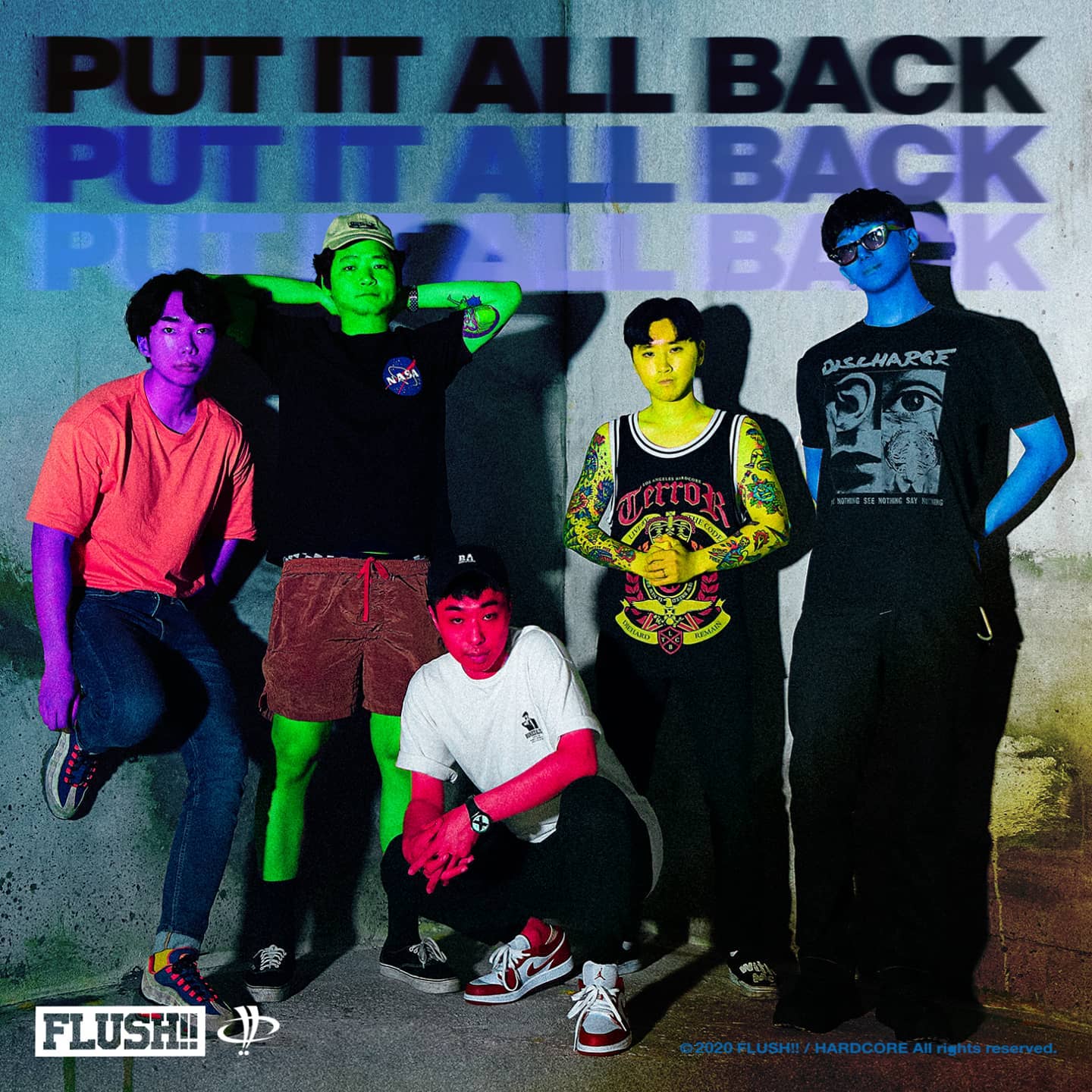 Korean Hardcore Band FLUSH Drop New EP - SHIT RULES!!!! - Unite Asia