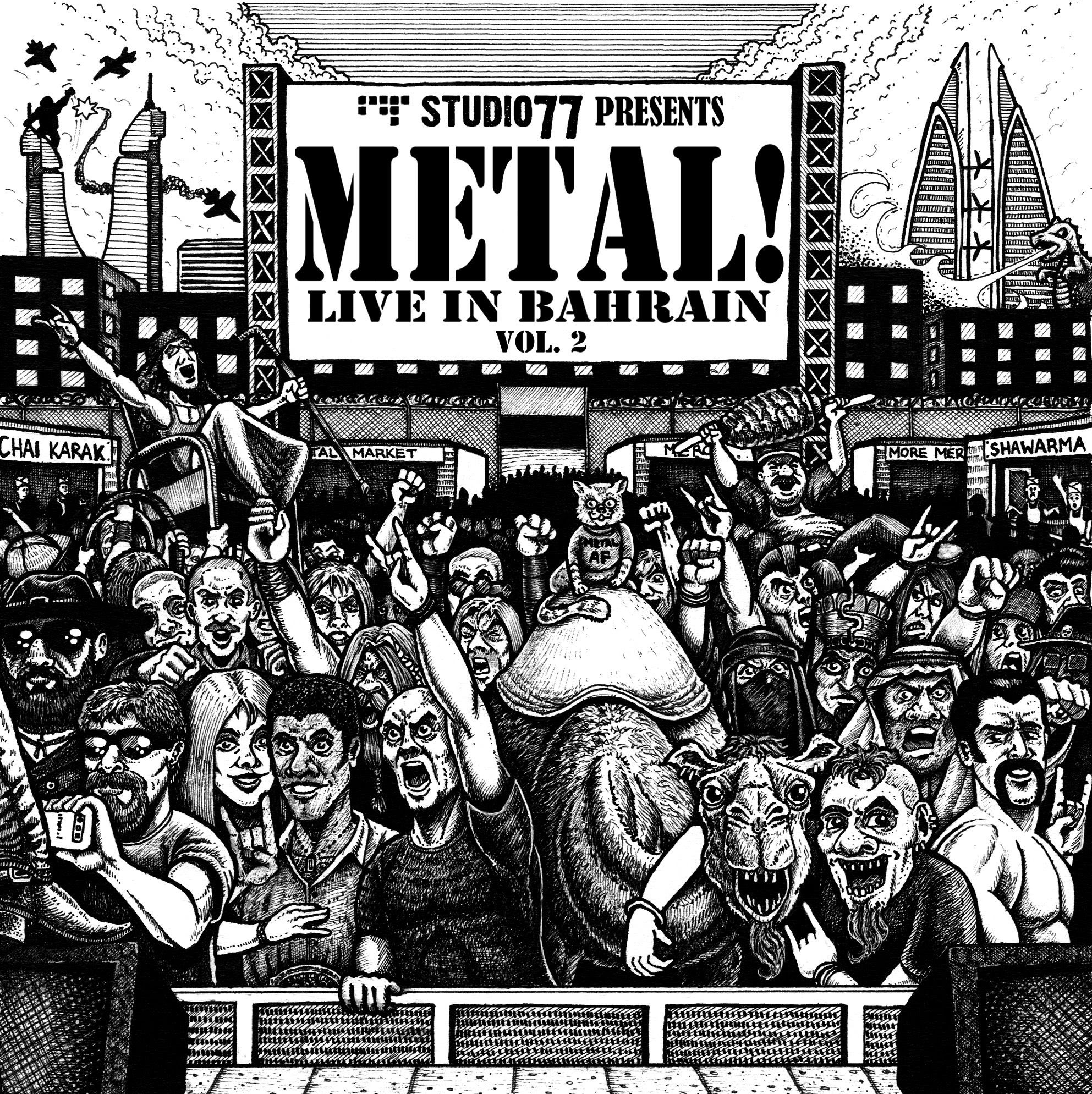 Second Volume of Bahrain Metal Compilation Up Now - Feat. 4 of Arabian ...