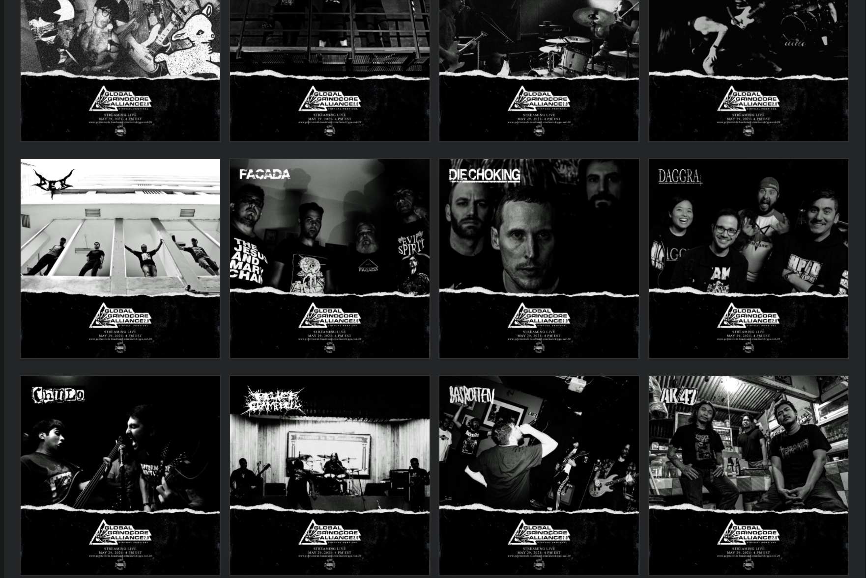 Global Grindcore Alliance Full 6 Hour Stream of Latest Edition of ...