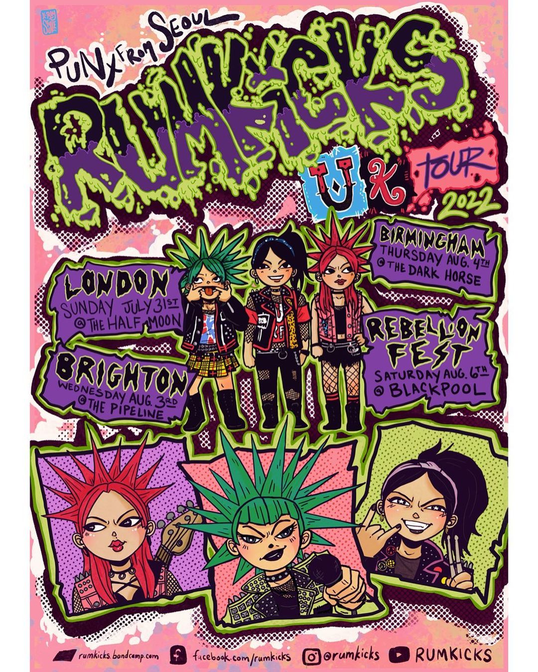 Punk Rock Band Rumkicks Release New Single and Announce UK Tour [South ...