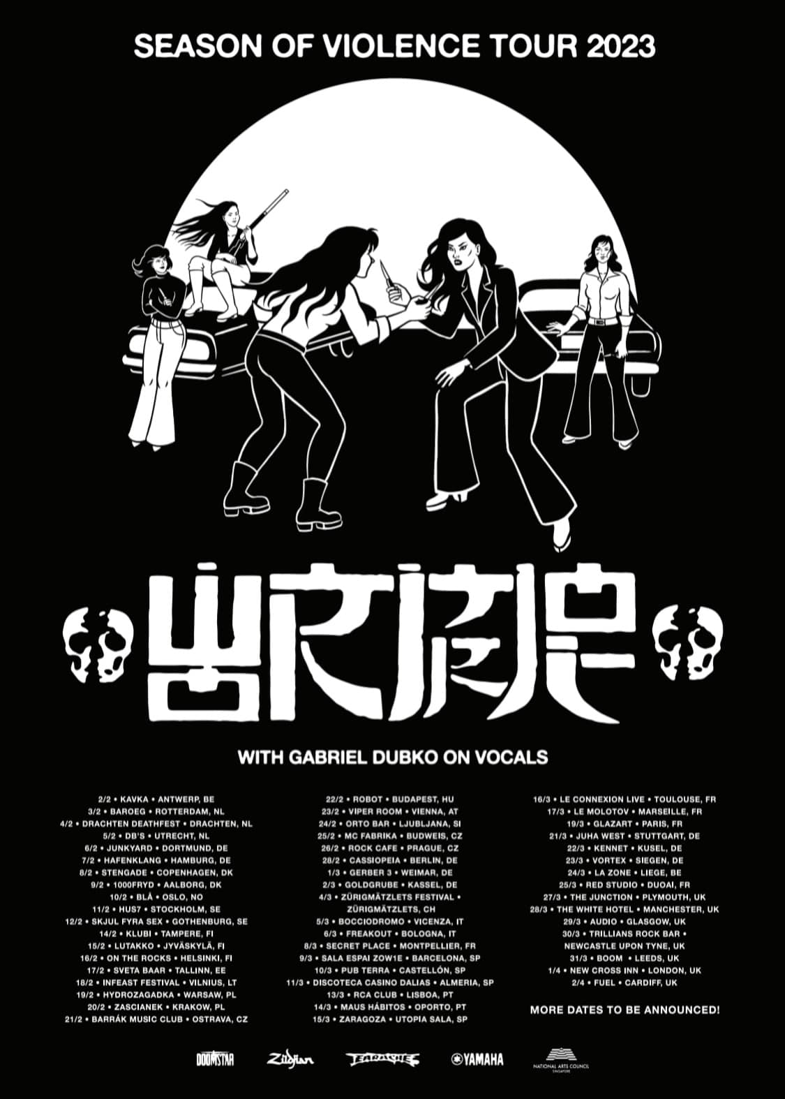 Check Out Live Videos of Wormrot Tearing It Up With Implore's Gabriel ...