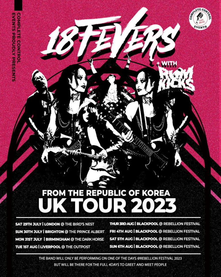 South Korean Punk Band 18 Fevers Announce UK Tour - Unite Asia