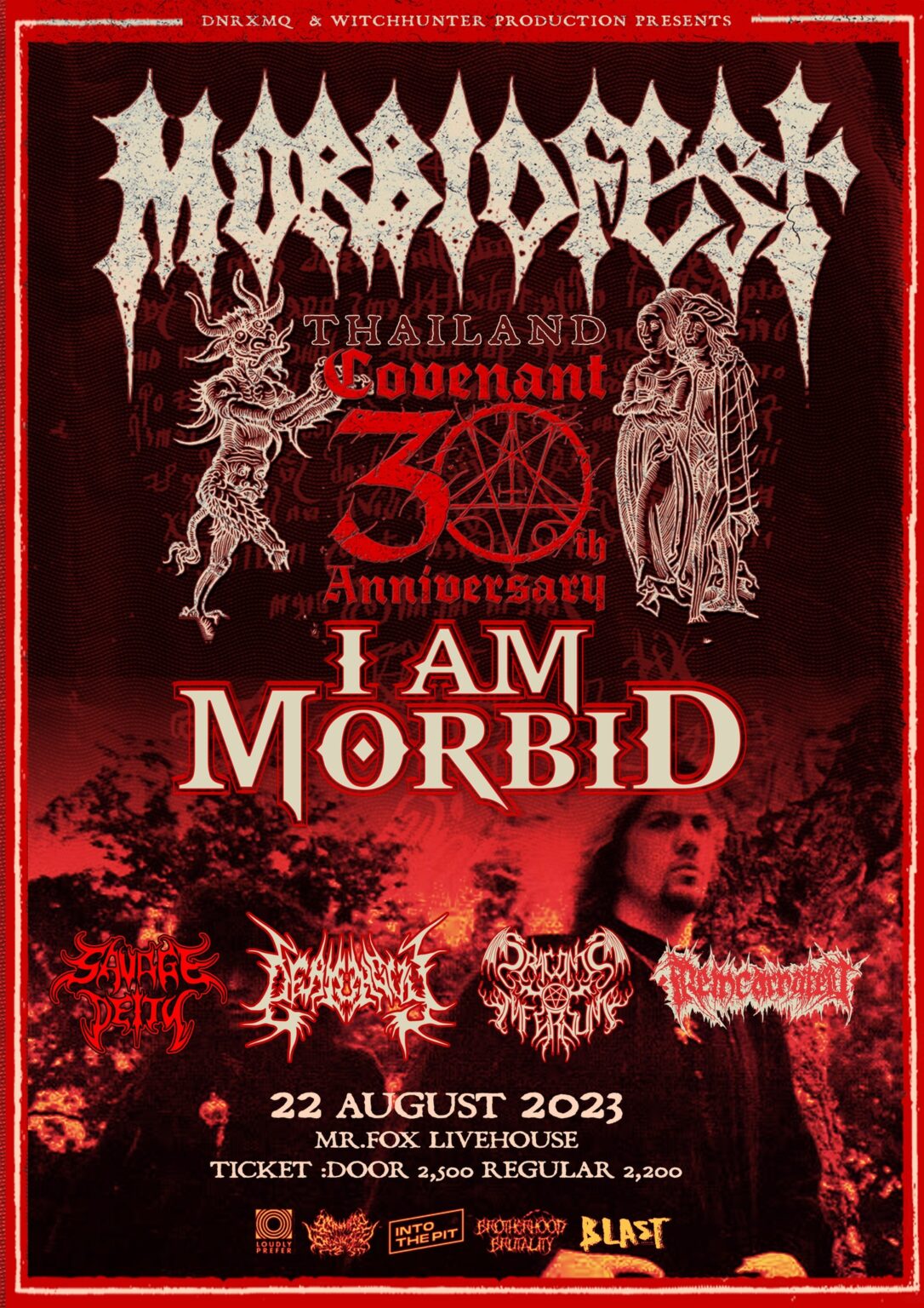 I Am Morbid (Members of MORBID ANGEL) Head To Thailand - Unite Asia