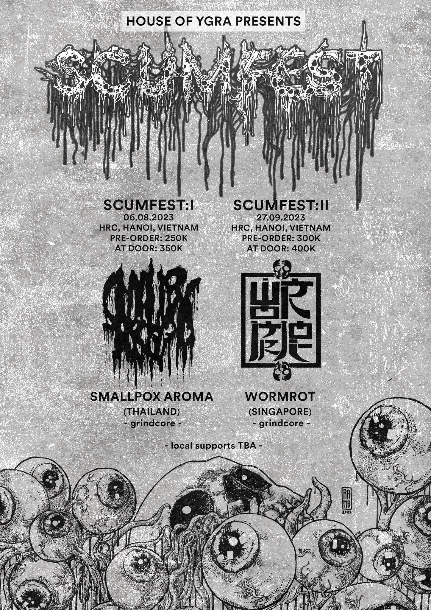 Vietnam Announces 2 Day Death Metal/Grindcore Fest - SCUMFEST [Vietnam ...